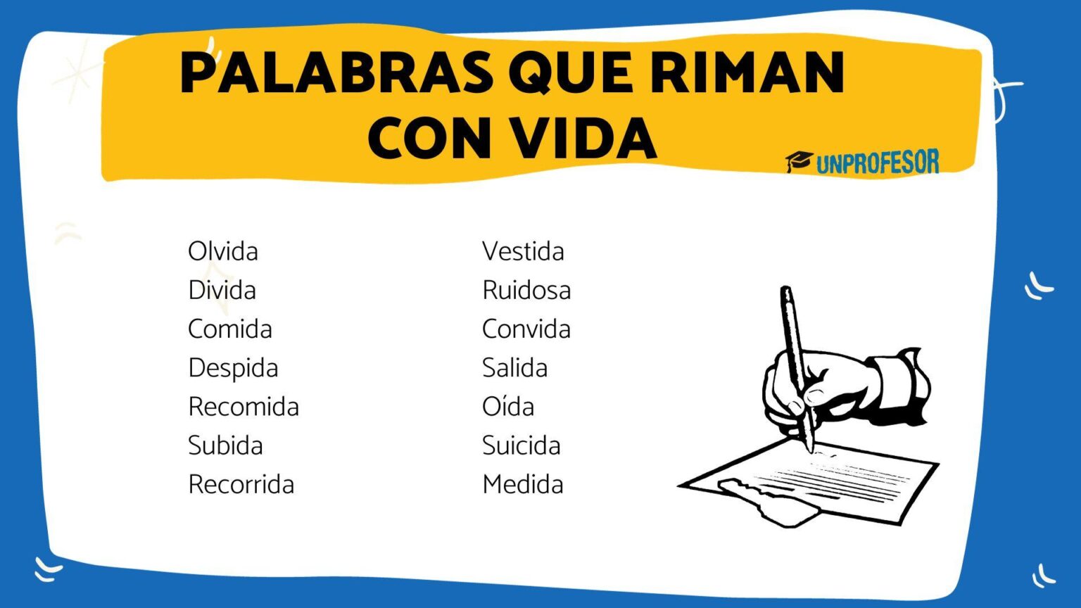 ¿Conoces 100 ejemplos de palabras que rimen con todo?